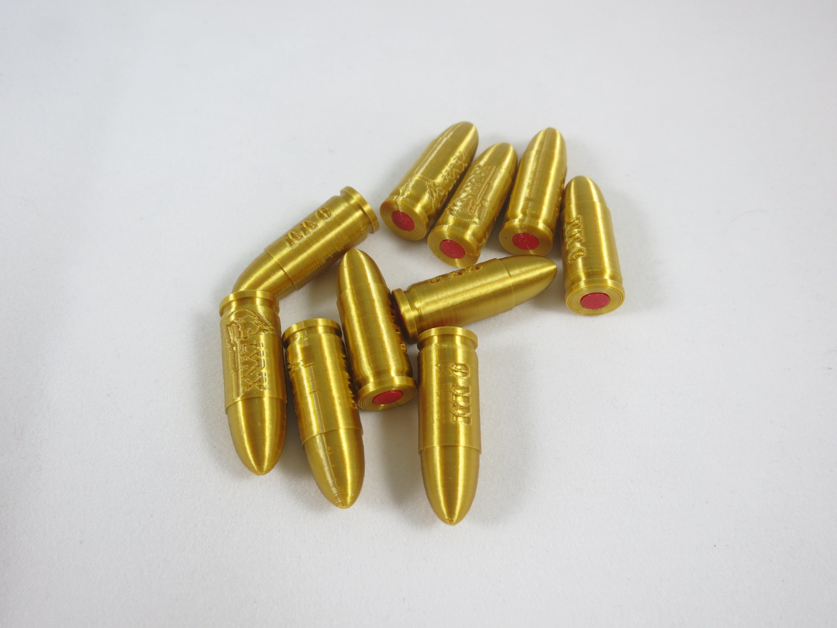 9mm Luger Plastic Snap Caps / Dummy Training Rounds Set of 10 - Etsy