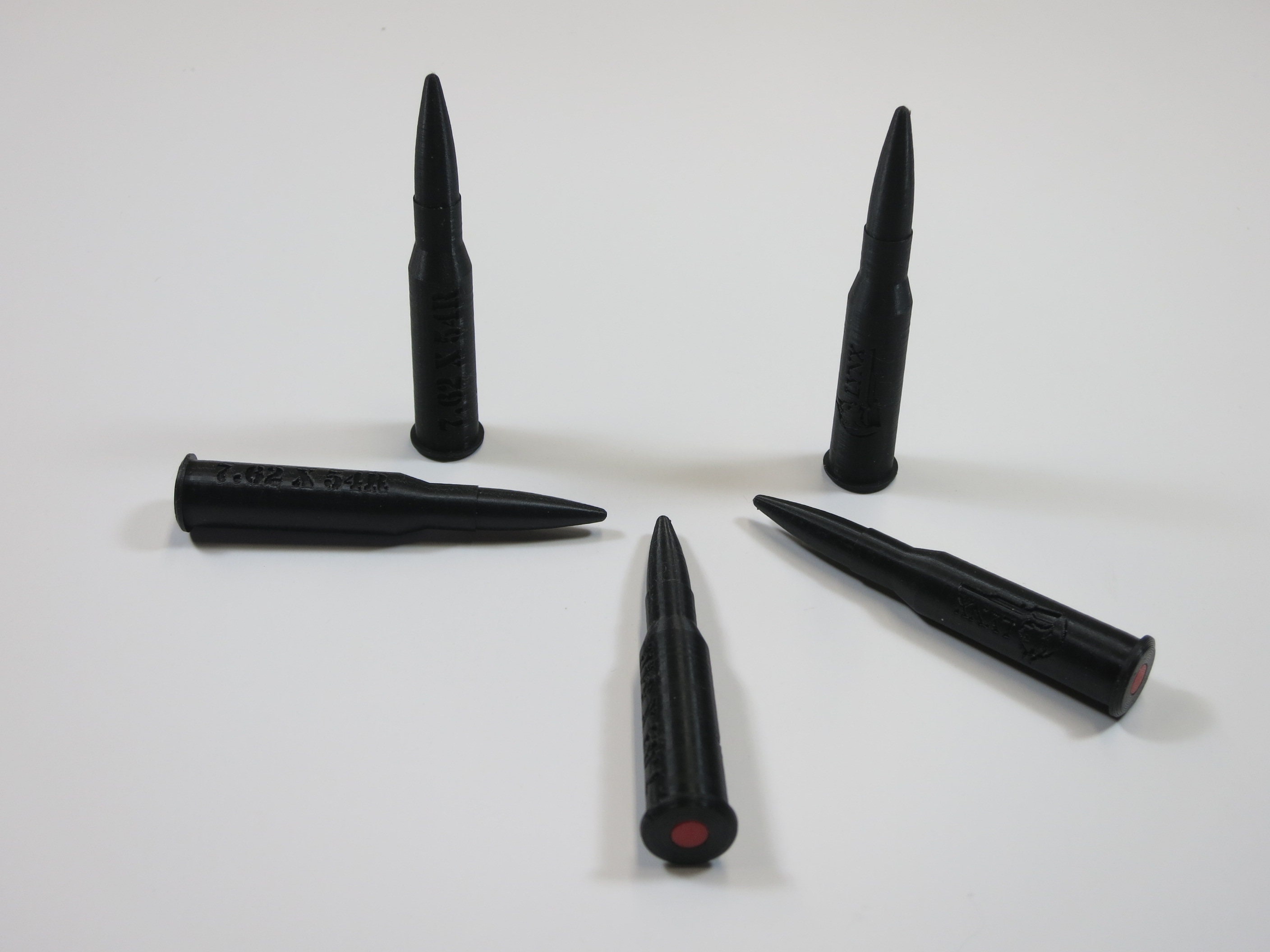 7.62x54r Plastic Snap Caps / Dummy Training Rounds Set of 5 - Etsy