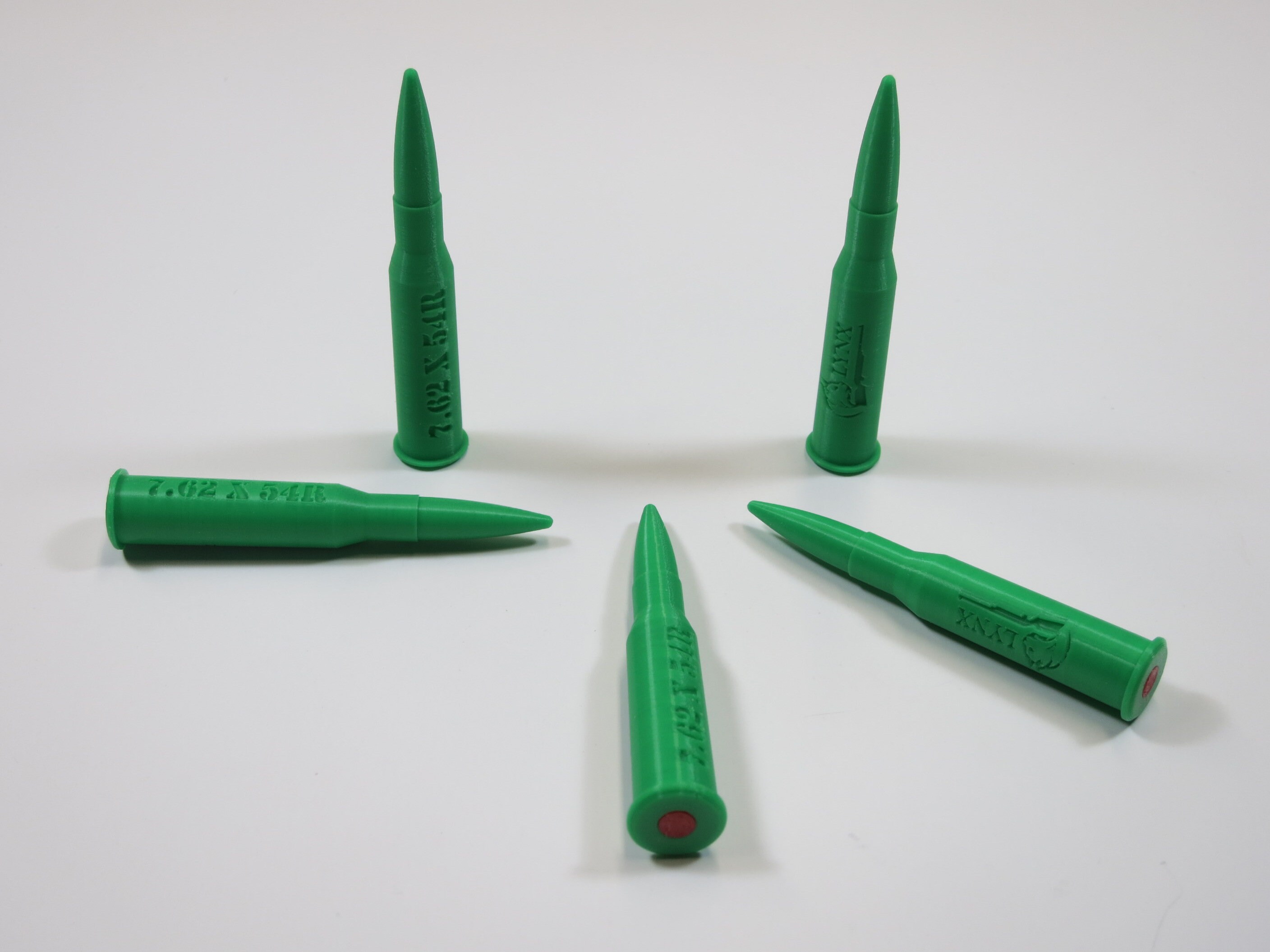 7.62x54r Plastic Snap Caps / Dummy Training Rounds Set of 5 - Etsy