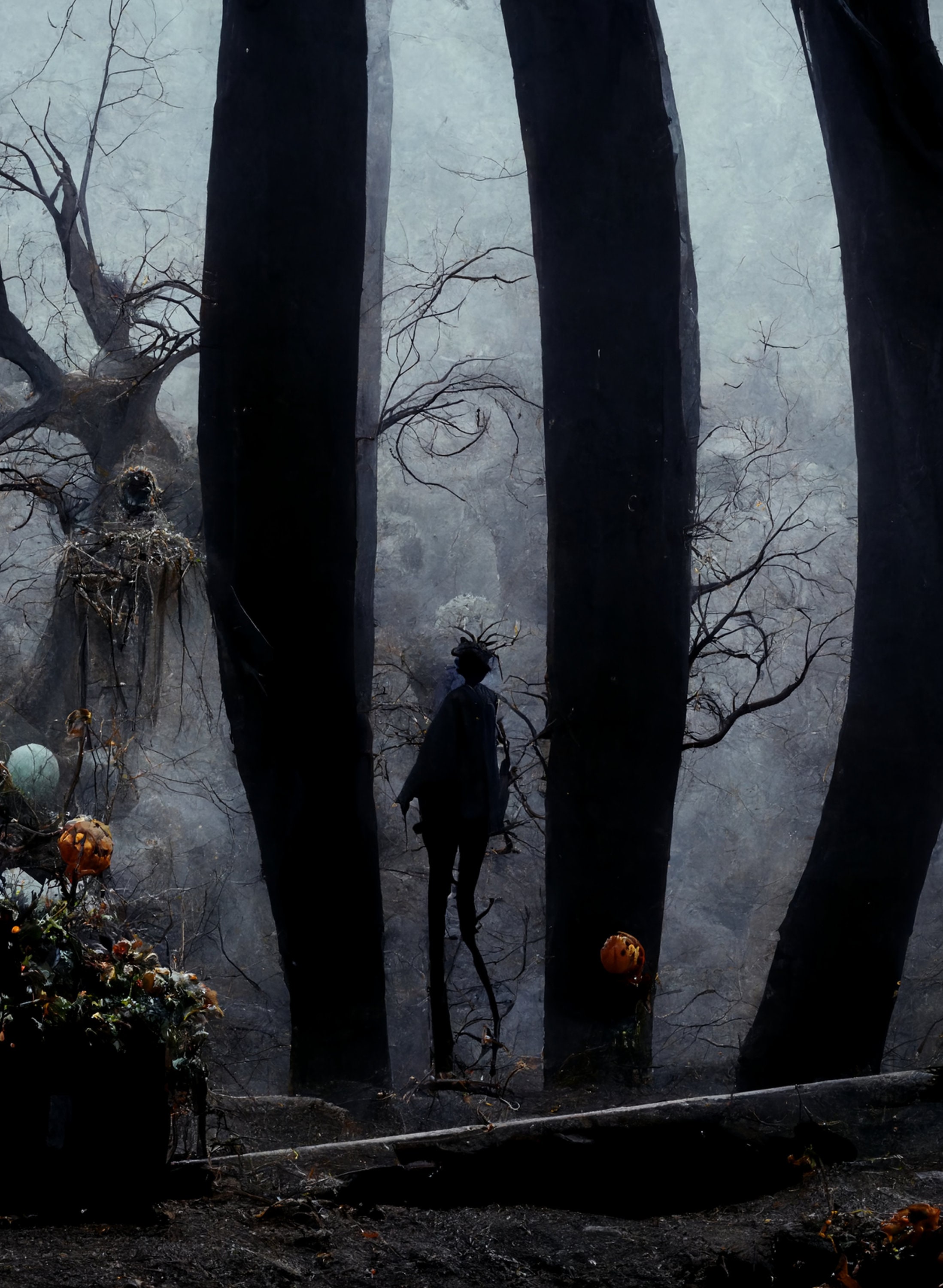 Detailed Tim Burton Inspired Art, Digital Print, Printable - Etsy