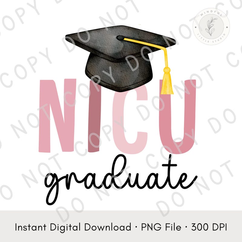 Nicu Graduate - Etsy