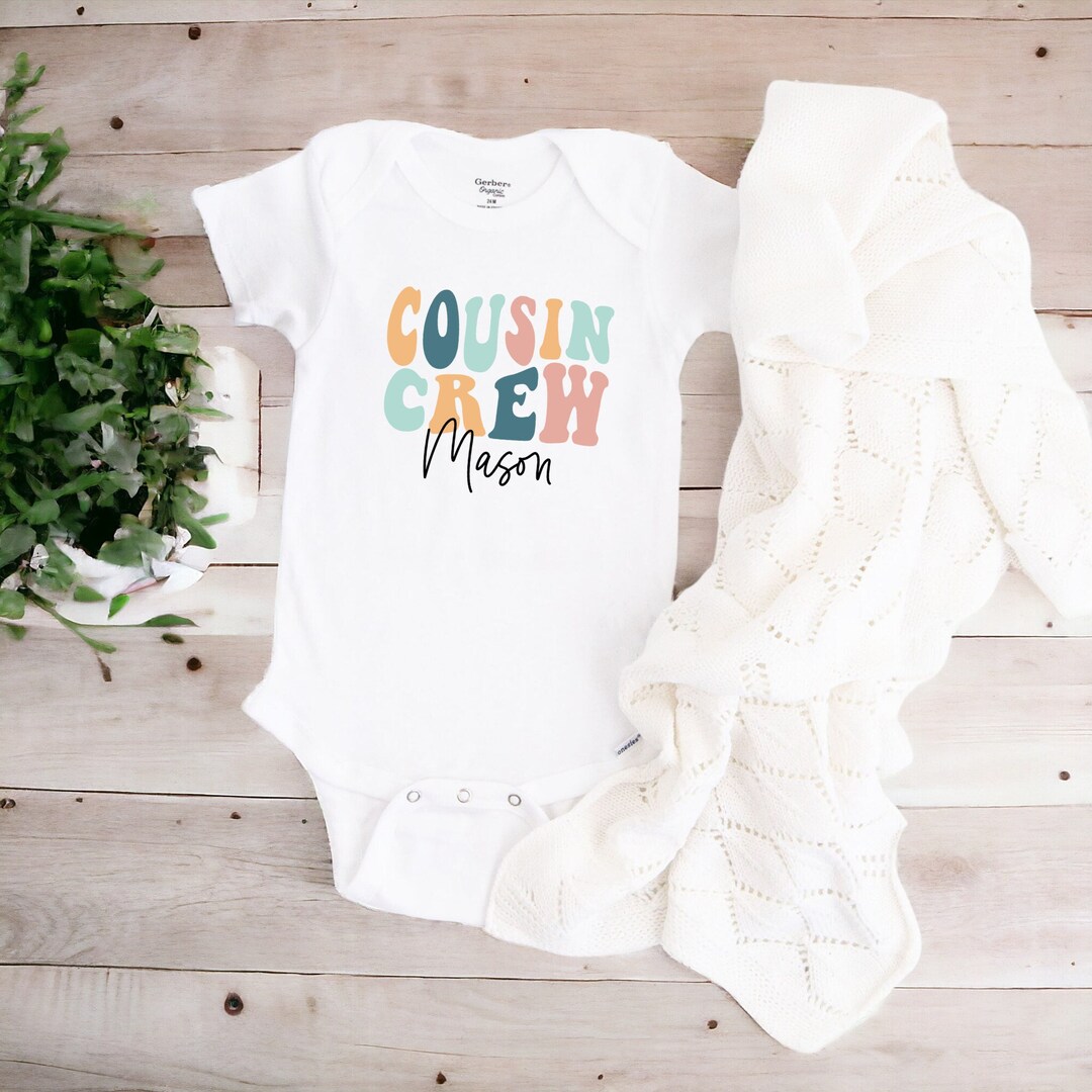 Cousin Crew Onesie® Boho Cousins Kids Name Shirt - Etsy