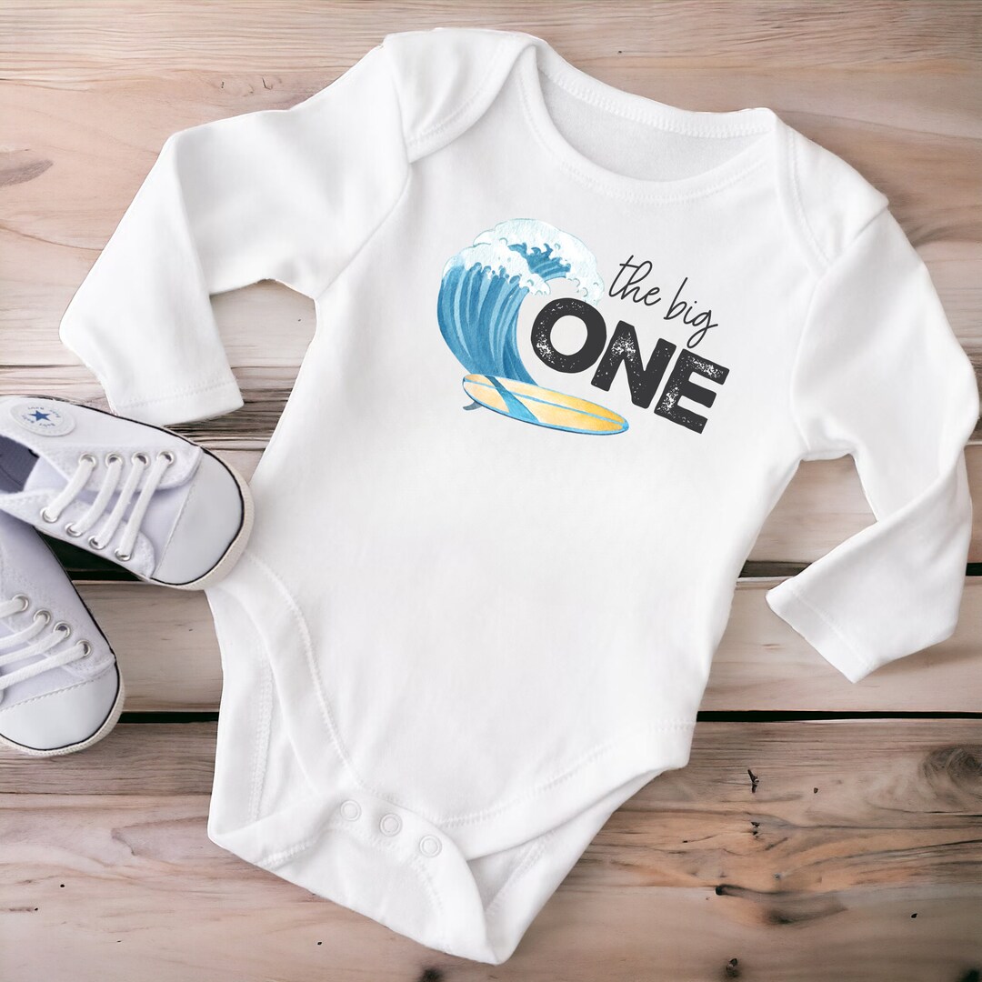 The Big ONE, First Birthday Nautical Theme Baby Onesie®, Ocean Onesie ...