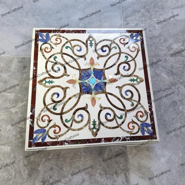 Italian Inlaid Table - Etsy