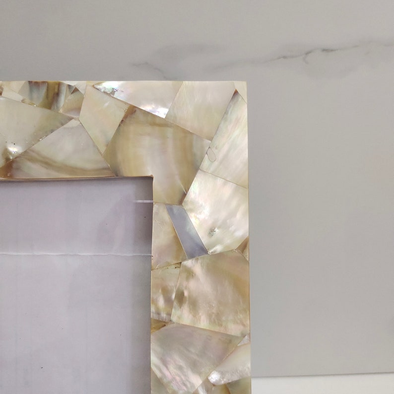 Mother of Pearl Picture Frame, Gemstone Frame, Memorable Photo Frame ...