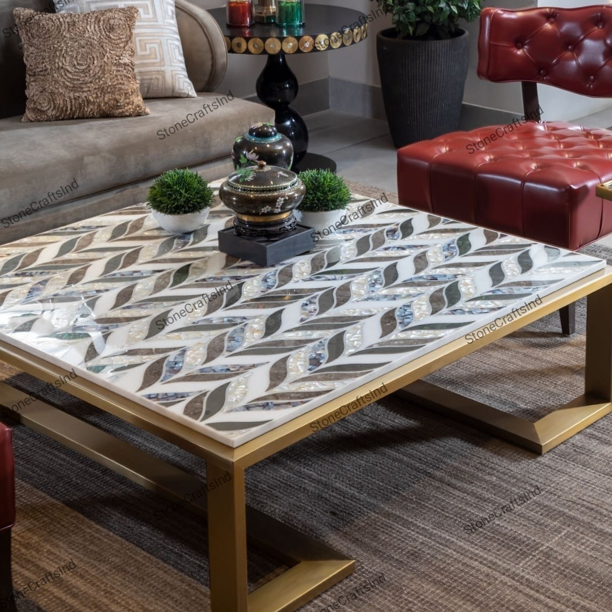Marble Center Table Etsy UK
