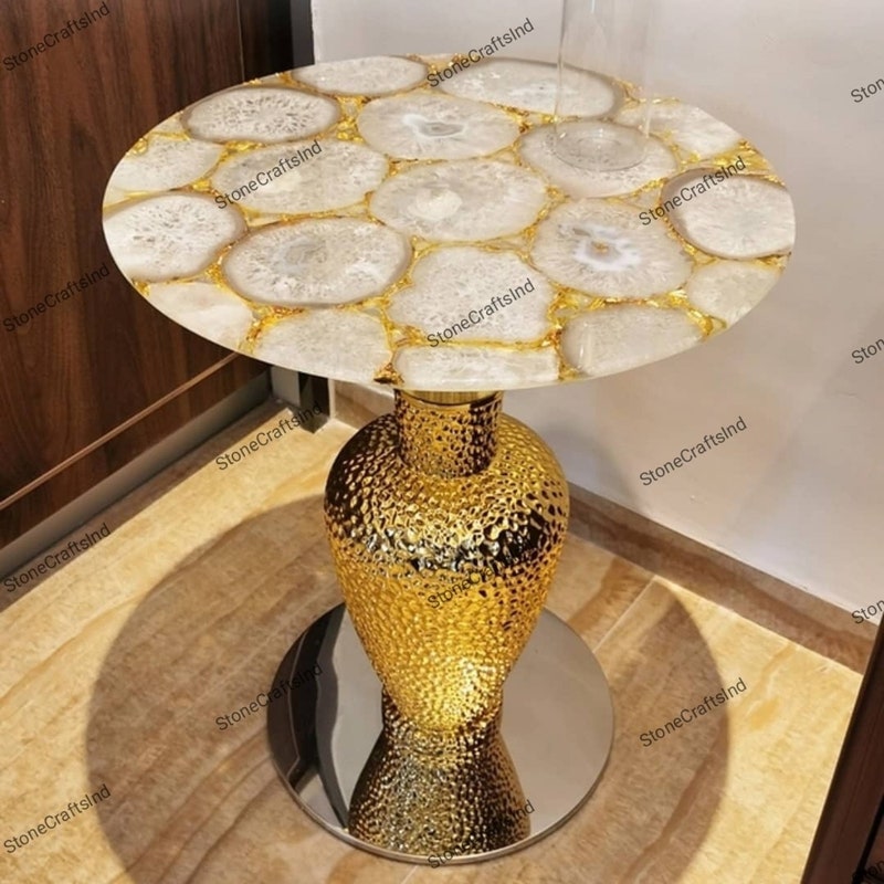 Agate Side Table - Etsy