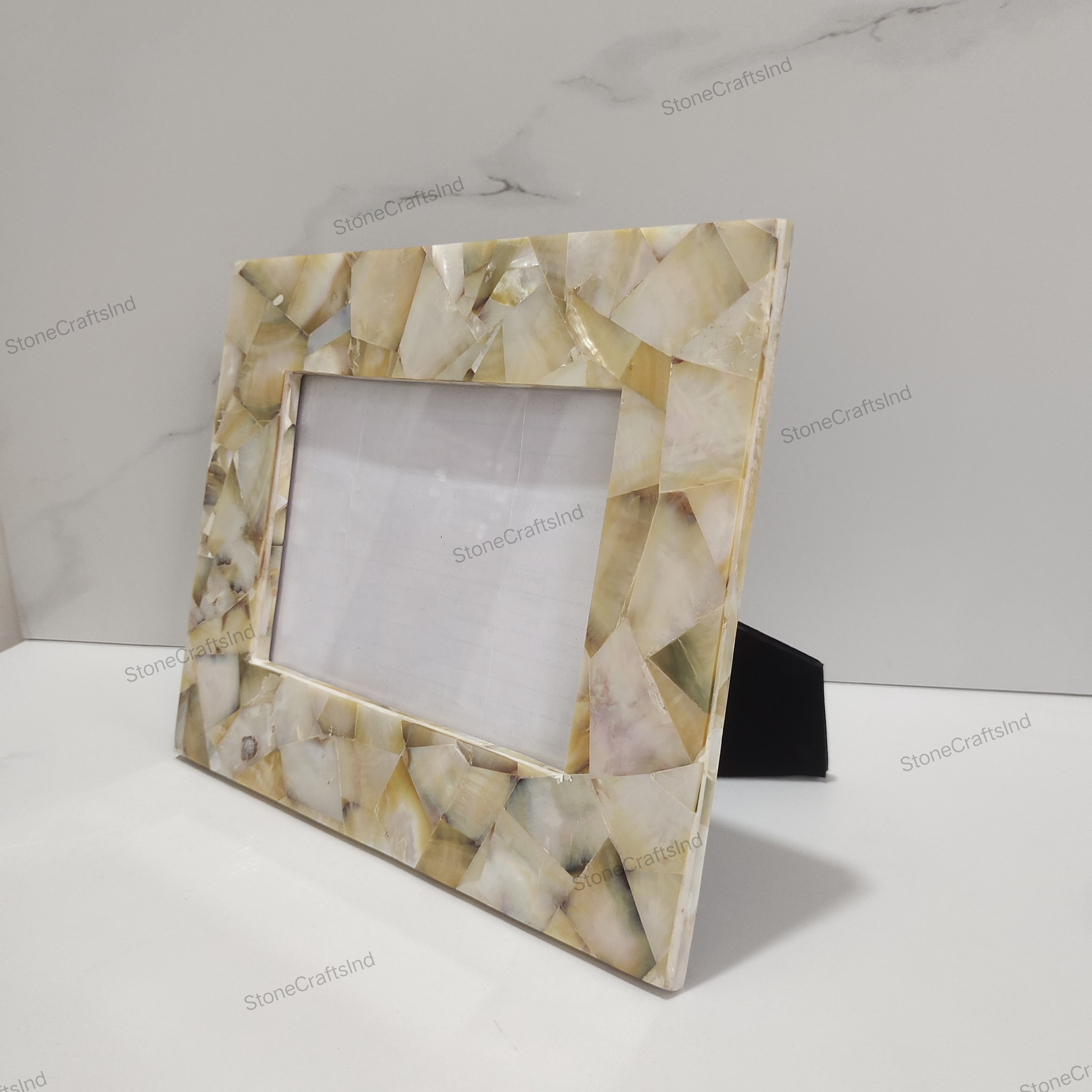 Mother of Pearl Picture Frame, Gemstone Frame, Memorable Photo Frame ...