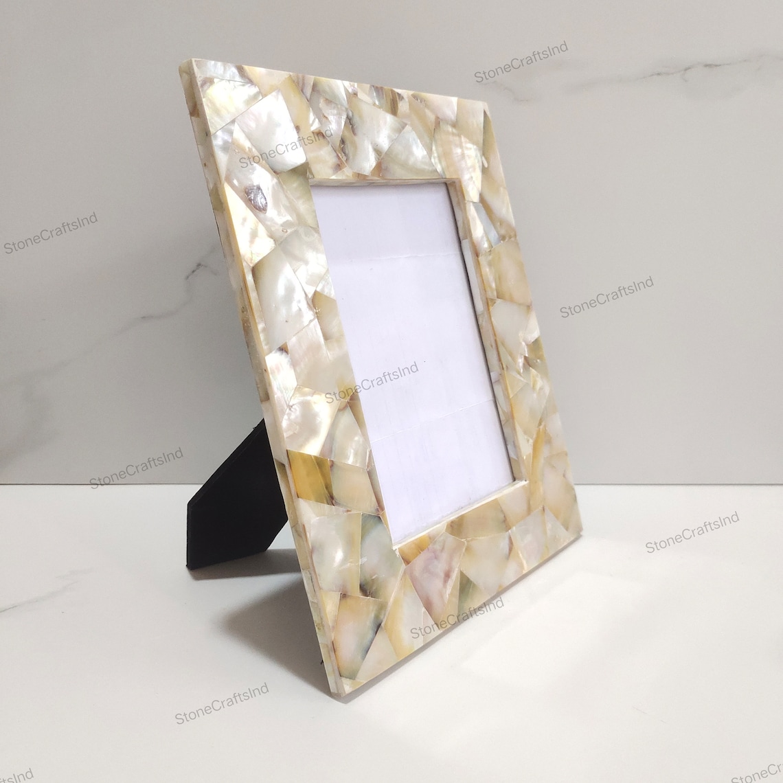 Mother of Pearl Picture Frame, Gemstone Frame, Memorable Photo Frame ...