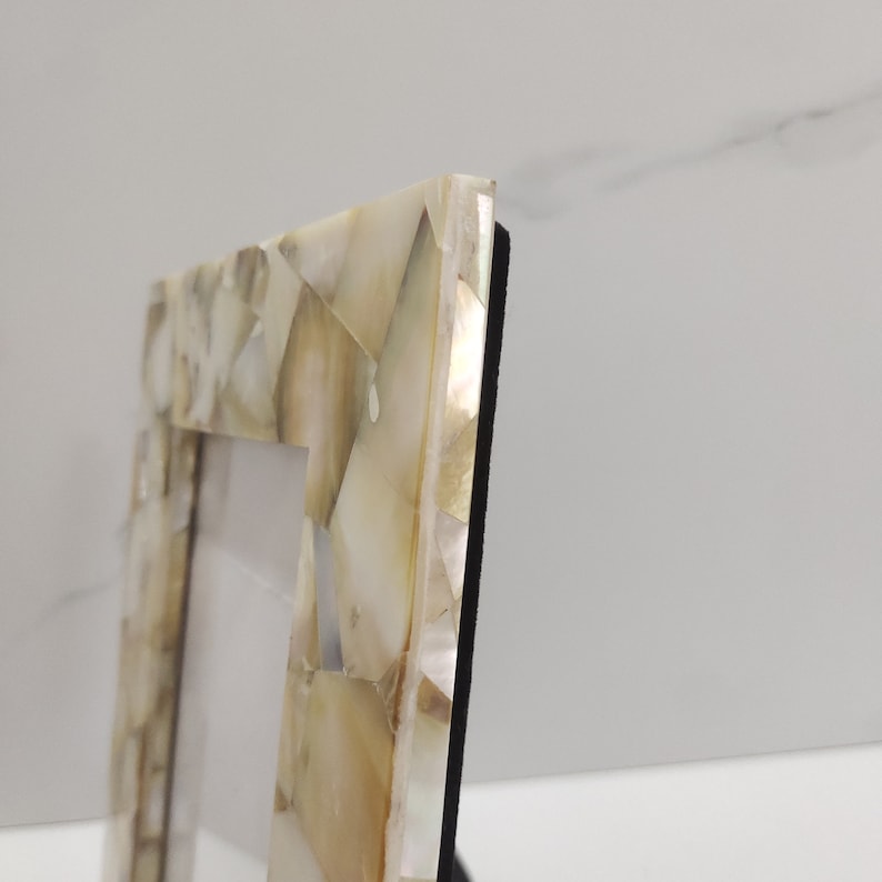 Mother of Pearl Picture Frame, Gemstone Frame, Memorable Photo Frame ...