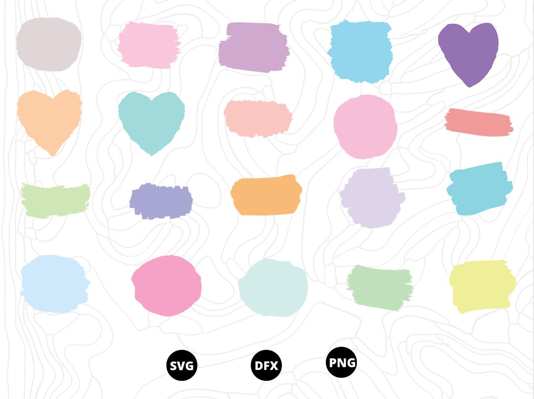 SVG Brushstroke, SVG Paint, SVG Keychain, Paint Bruch Svg, Download ...