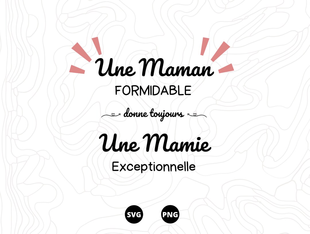 Fête des mère SVG, Maman SVG, Famille SVG, Téléchargement svg, png ...