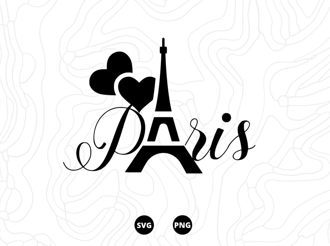 Eiffel Tower Svg, Paris Svg, Heart Svg, Pays France Svg, Capital Svg ...