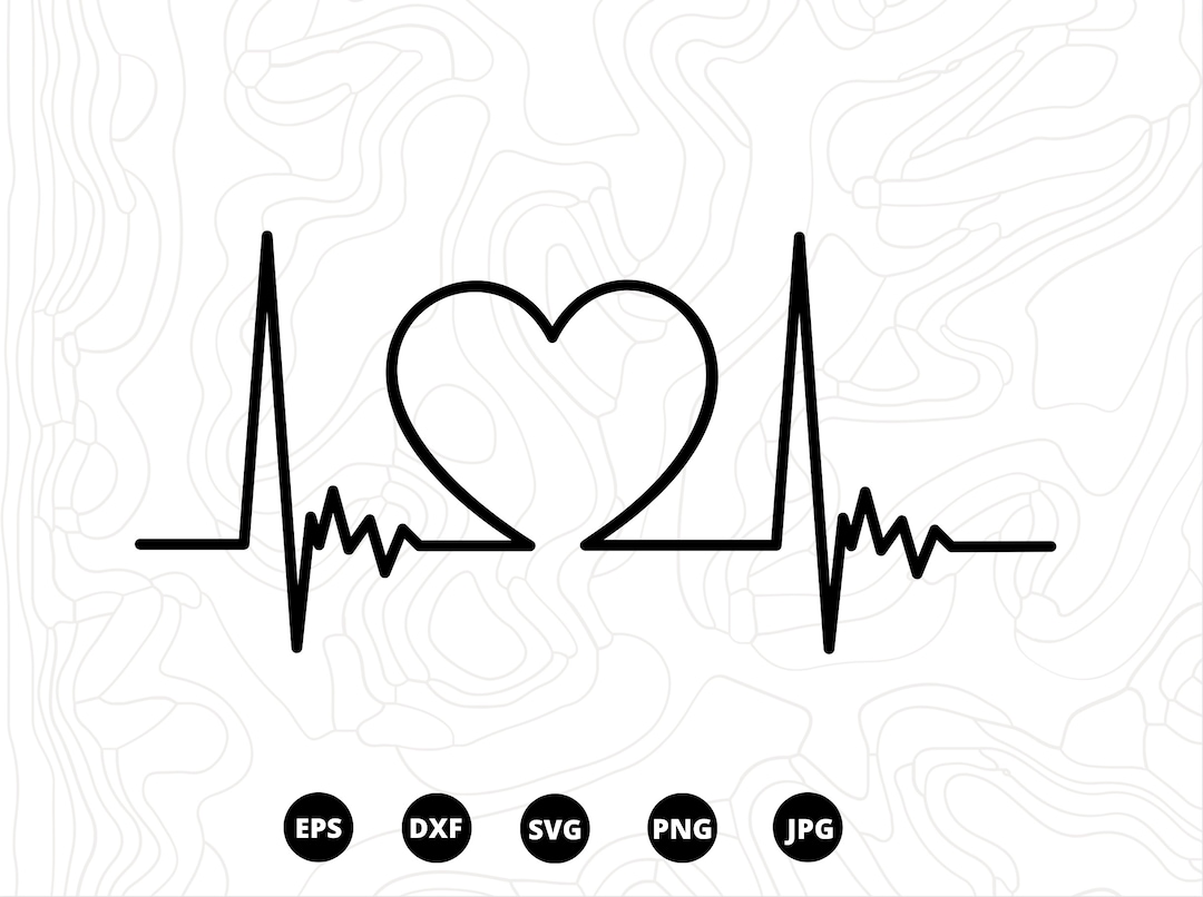 Heart Nurse SVG, Heart Rhythm SVG, Doctor SVG, Download, Png, Heart ...