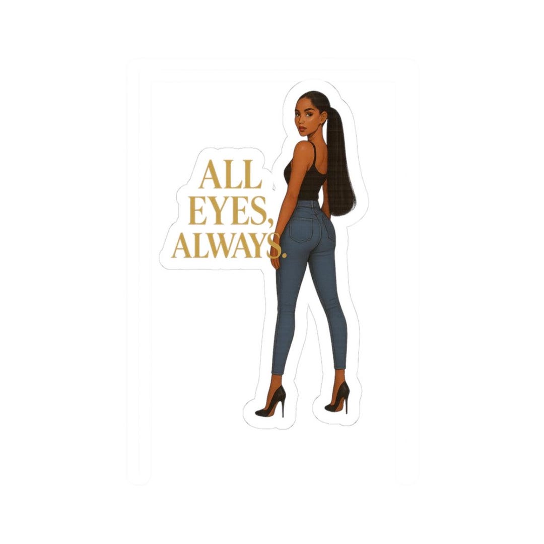 All Eyes on You Vinyl Sticker | Laptop, Planner Decal - Etsy