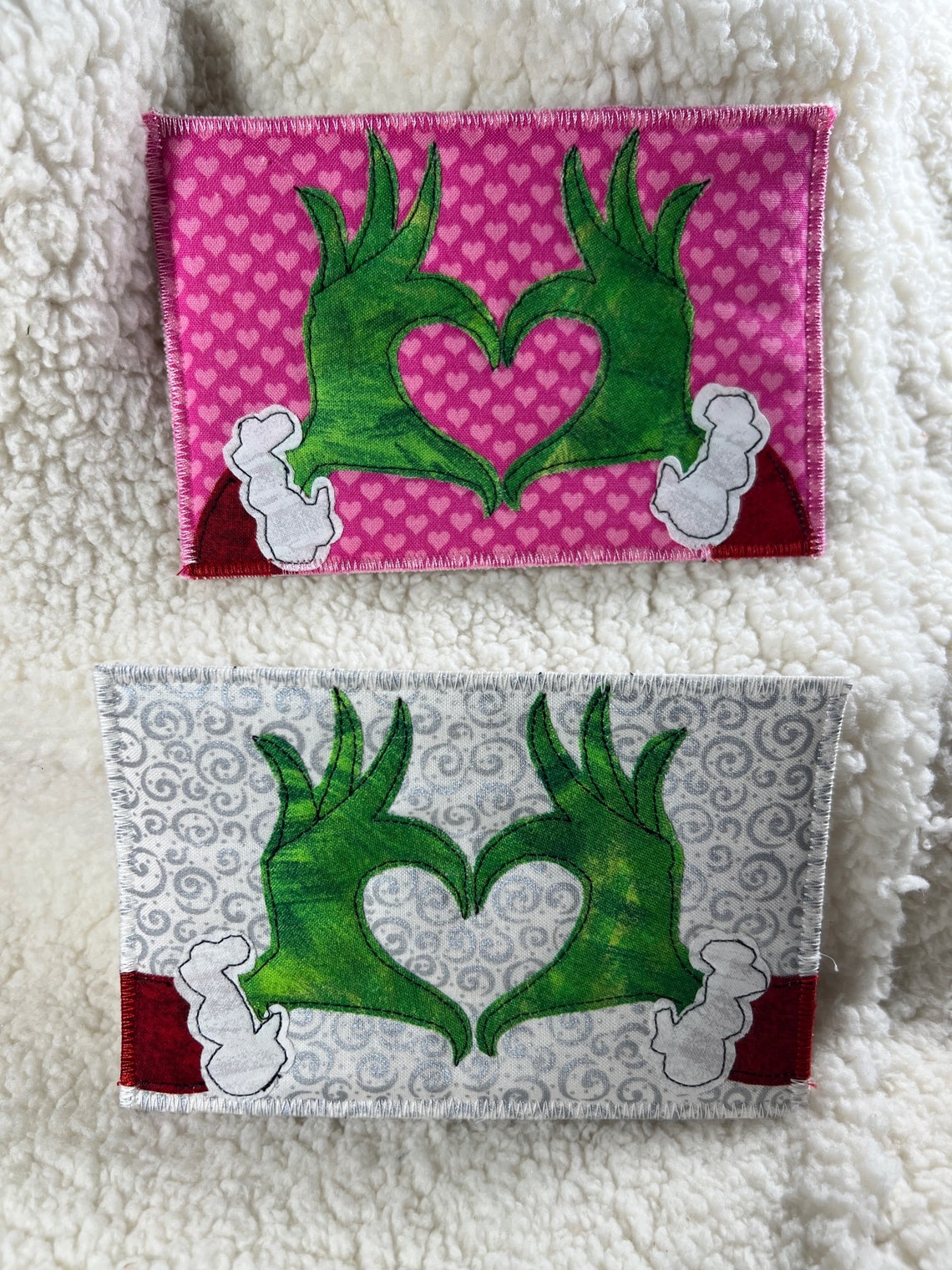 Quilted Postcard Pattern-fabric Postcard - Etsy