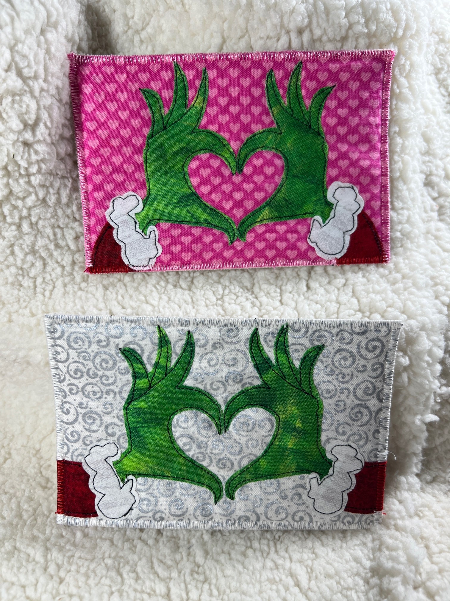 Quilted Postcard Pattern-fabric Postcard - Etsy