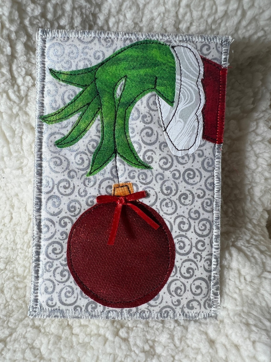 Quilted Postcard Pattern Fabric Postcard Pattern Christmas - Etsy