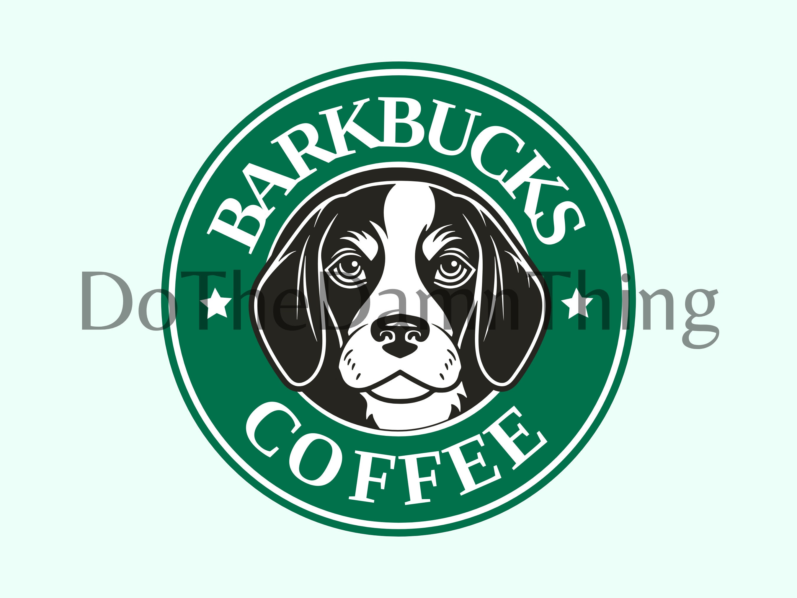 Beagle - Coffee and Dog Lovers Logo Set - Starbucks-inspired Dog ...