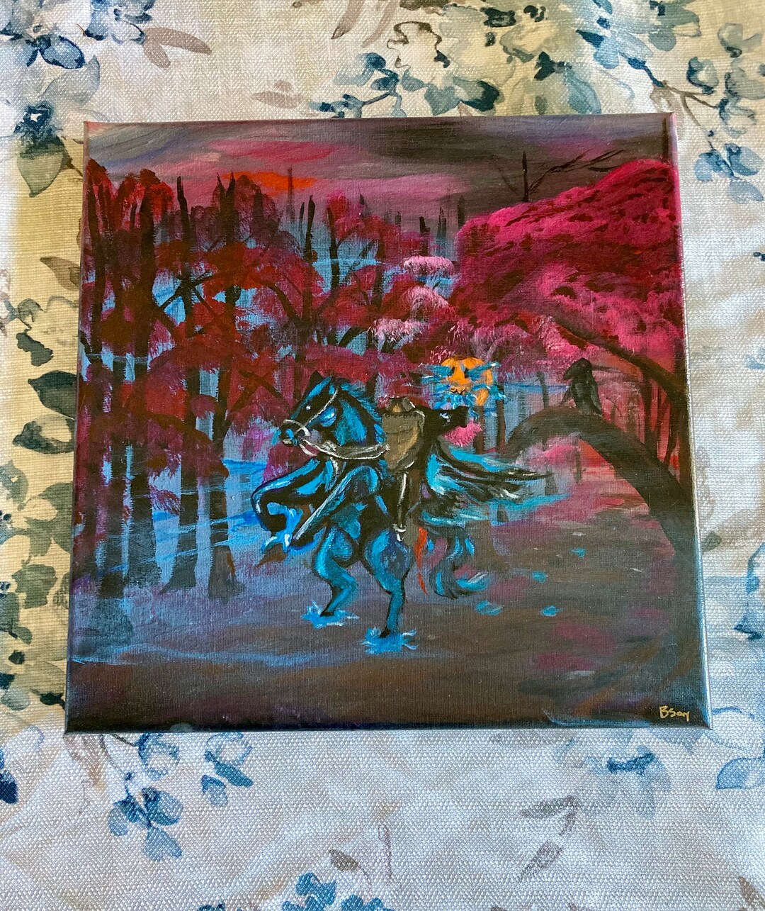 Headless Horseman Ichabod Crane Sleepy Hollow Halloween Spooky Goth ...