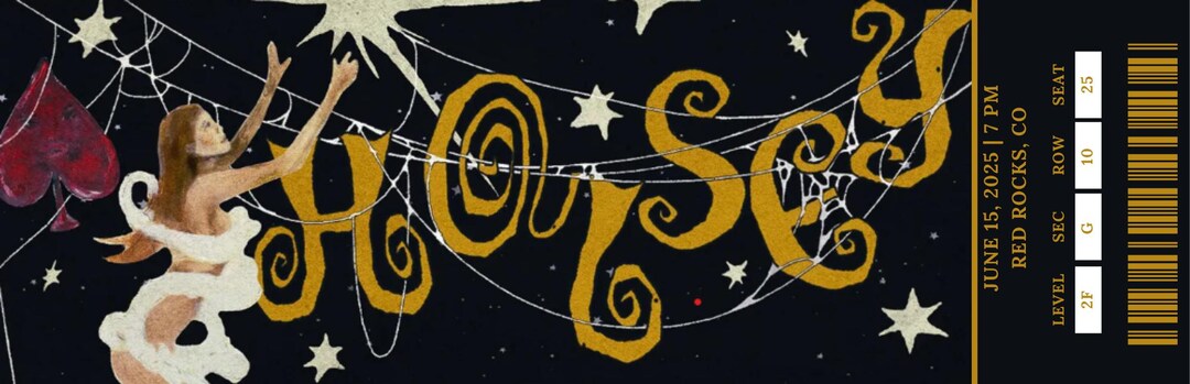 Halsey Tour Ticket Stub Keepsake| Surprise Gift Ticket| Instant ...