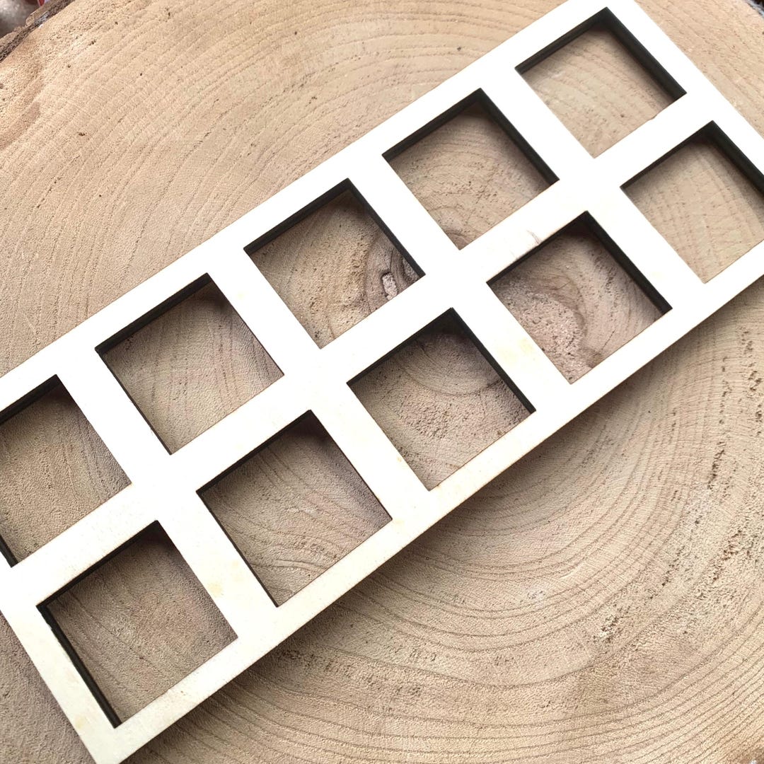 Wooden Tens Frame - Maths Counting Learning Resource - Etsy UK