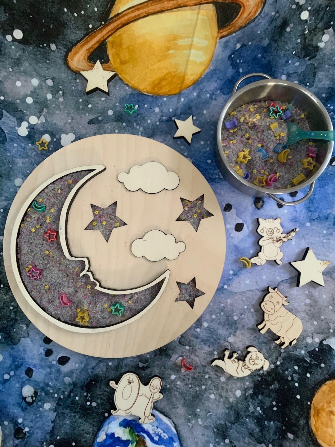 Hey Diddle Diddle Nursery Rhyme Sensory Play Set - Etsy