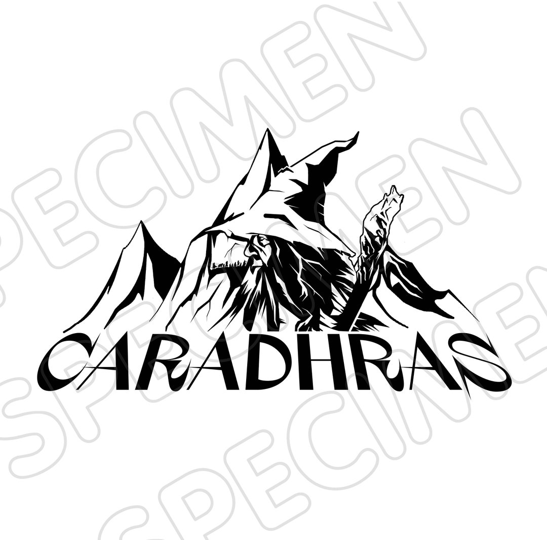 Gandalf "pass of Caradhras" Digital Illustration of Gandalf at the Pass ...
