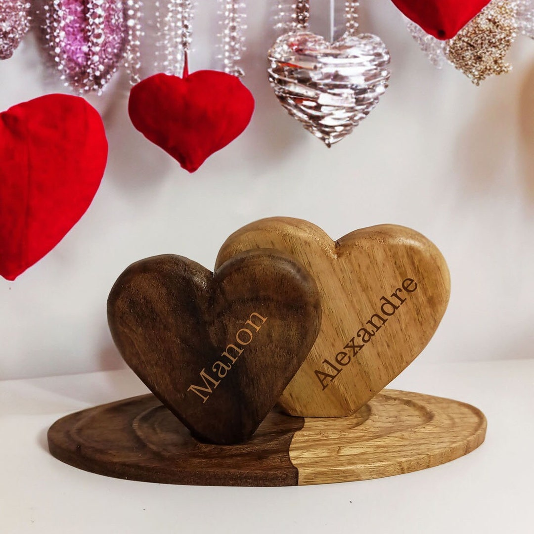 Cadeau personnalisable couple - décoration intérieure design duo de ...