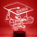 Graduation Cap Light Up, Personalized Gift, 16 Color LED Night Light ...