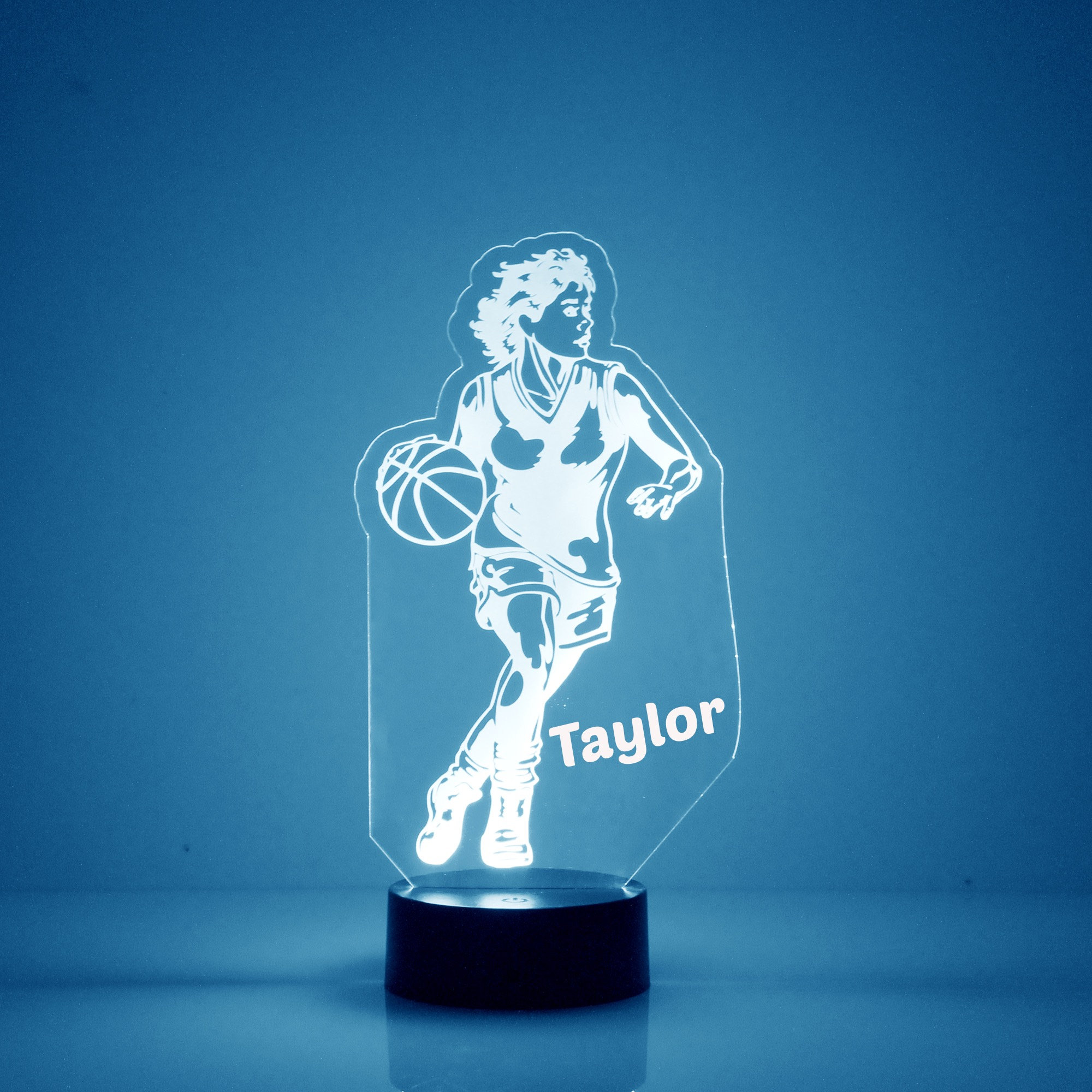Basketball Player Light Up Personalized Gift 16 Color LED - Etsy