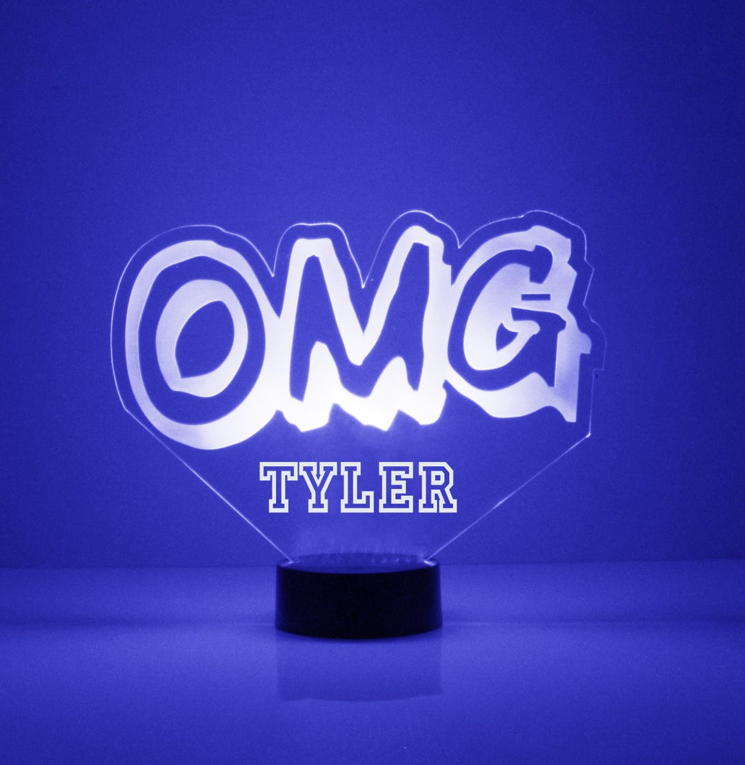 New York Mets, OMG Fan LED Light , Personalized, Free Engraving, 16 ...