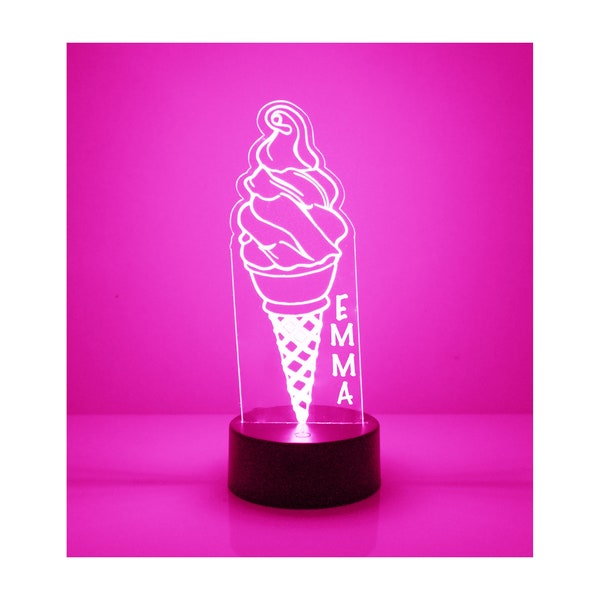 Ice Cream Lamp - Etsy