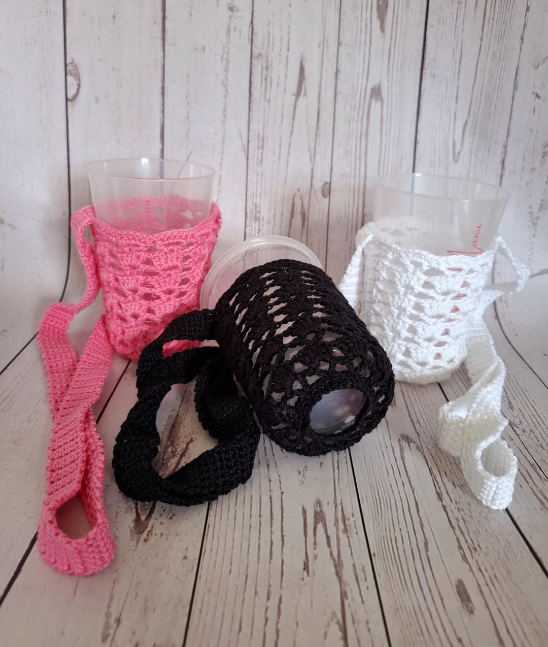 Cup Holder for Concert Stadium to Hang Crocheted/ Bag for Schoppenglas ...