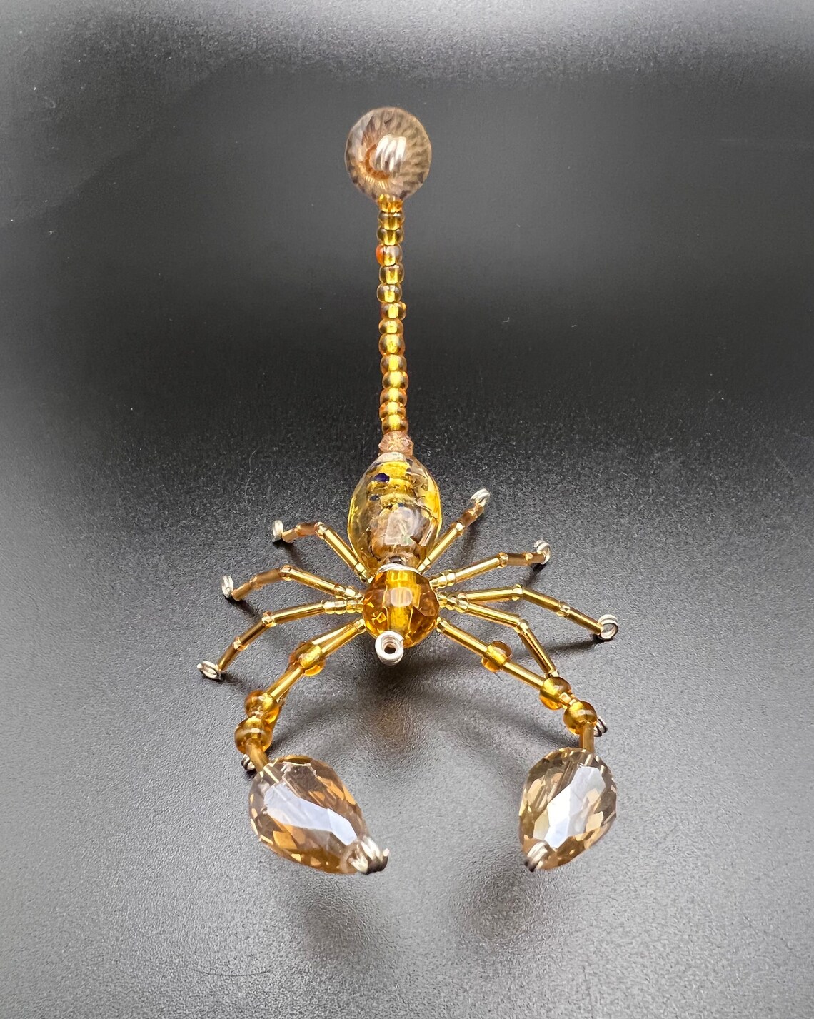 Beaded Scorpion Gold - Etsy