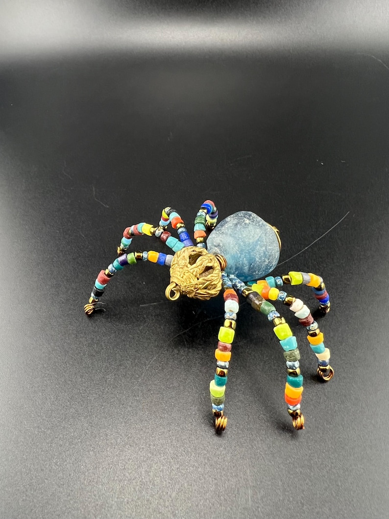 Blue Thicc Boi Spider - Etsy