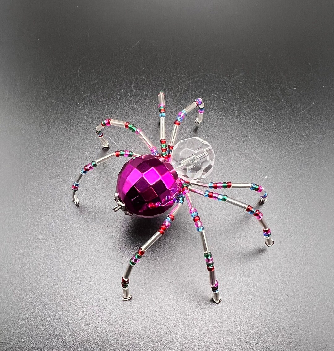 Christmas Spider - Hot Pink Disco Ball - Etsy