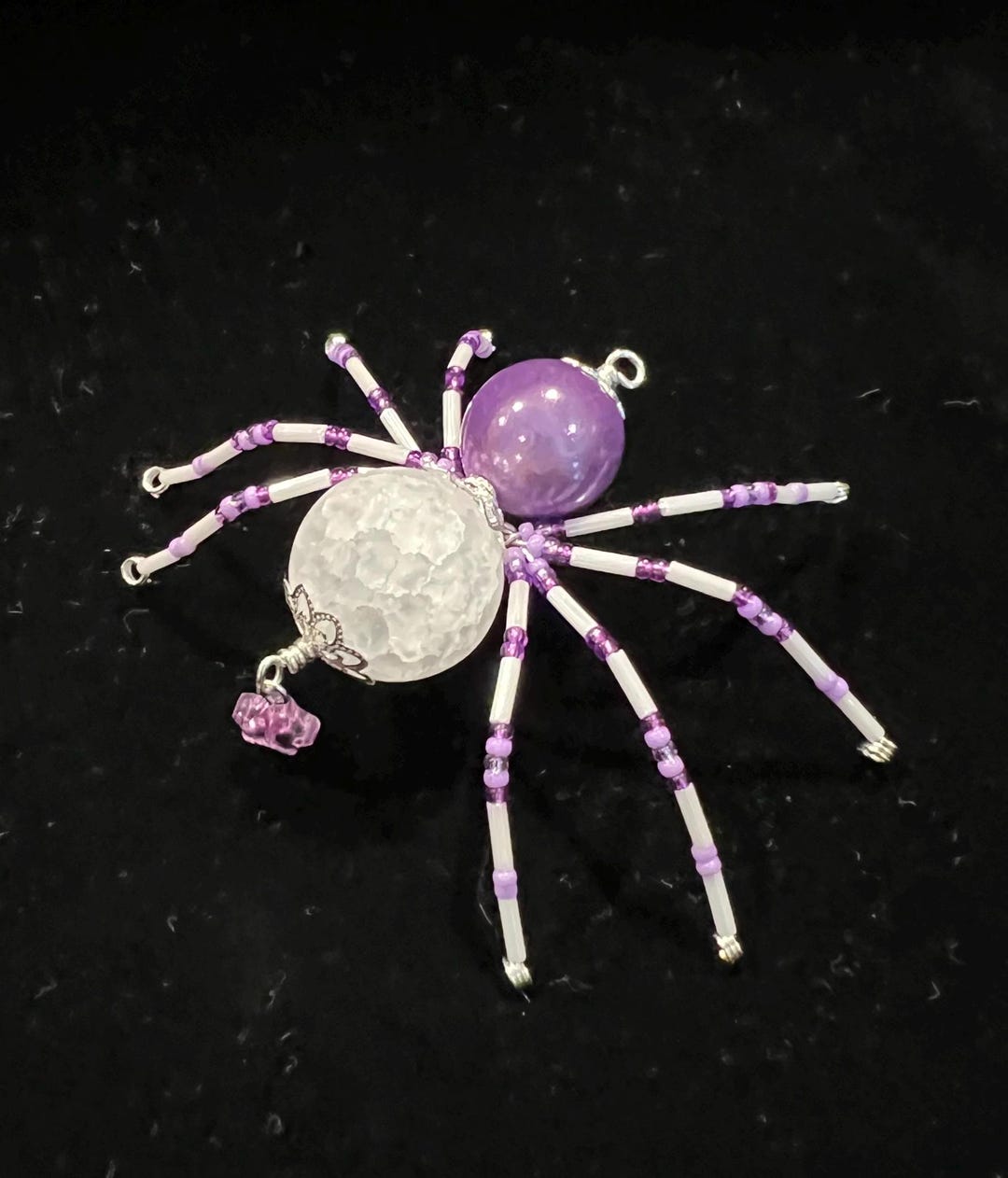 Purple Dangly Star Spider - Etsy