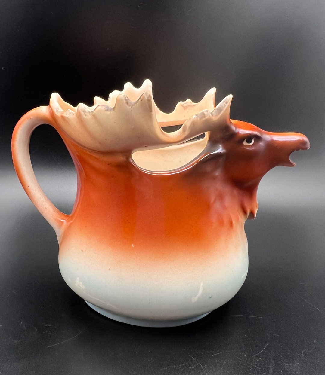 Vintage Moose Elk Creamer - Etsy