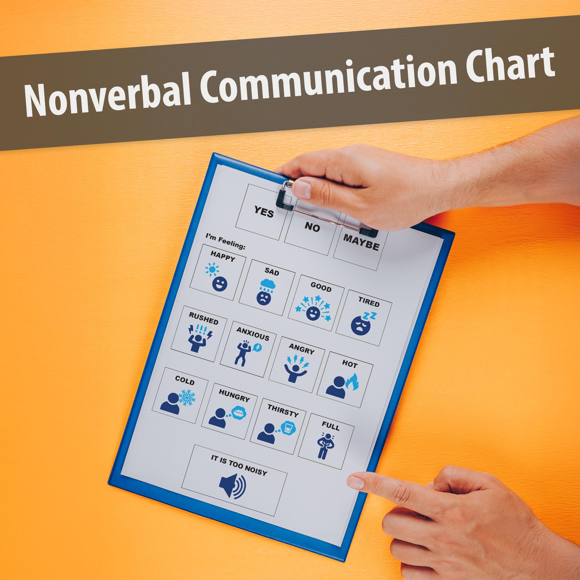 Communication Board for Nonverbal Individuals | Digital Download ...