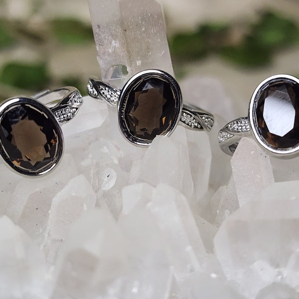 Quartz Ring - Etsy