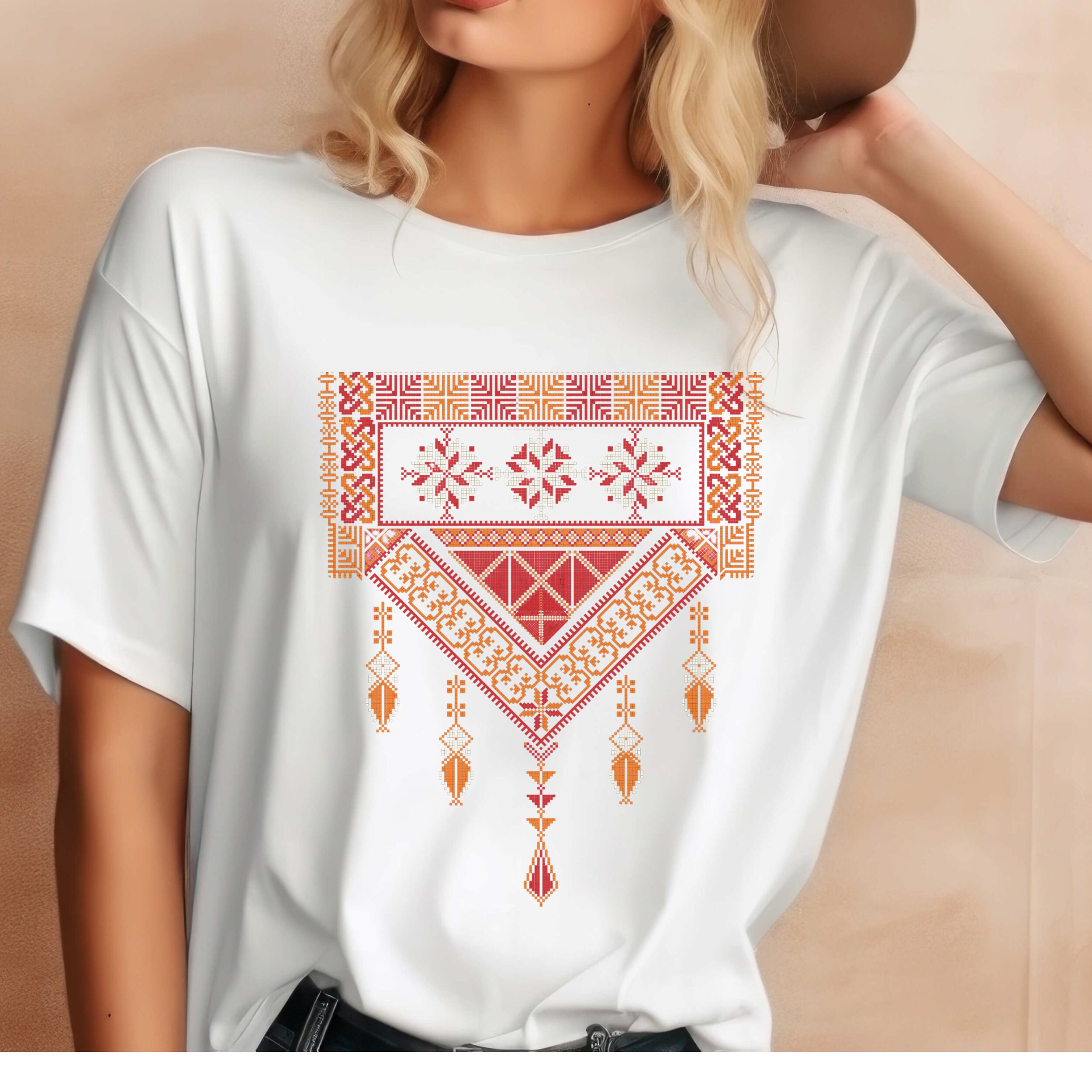 Arabic Palestinian Women Tshirt Arab Ladies Shirt Gift for Moms Sisters ...