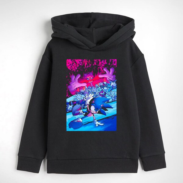 Sonic the Hedgehog Hoodie - Etsy UK