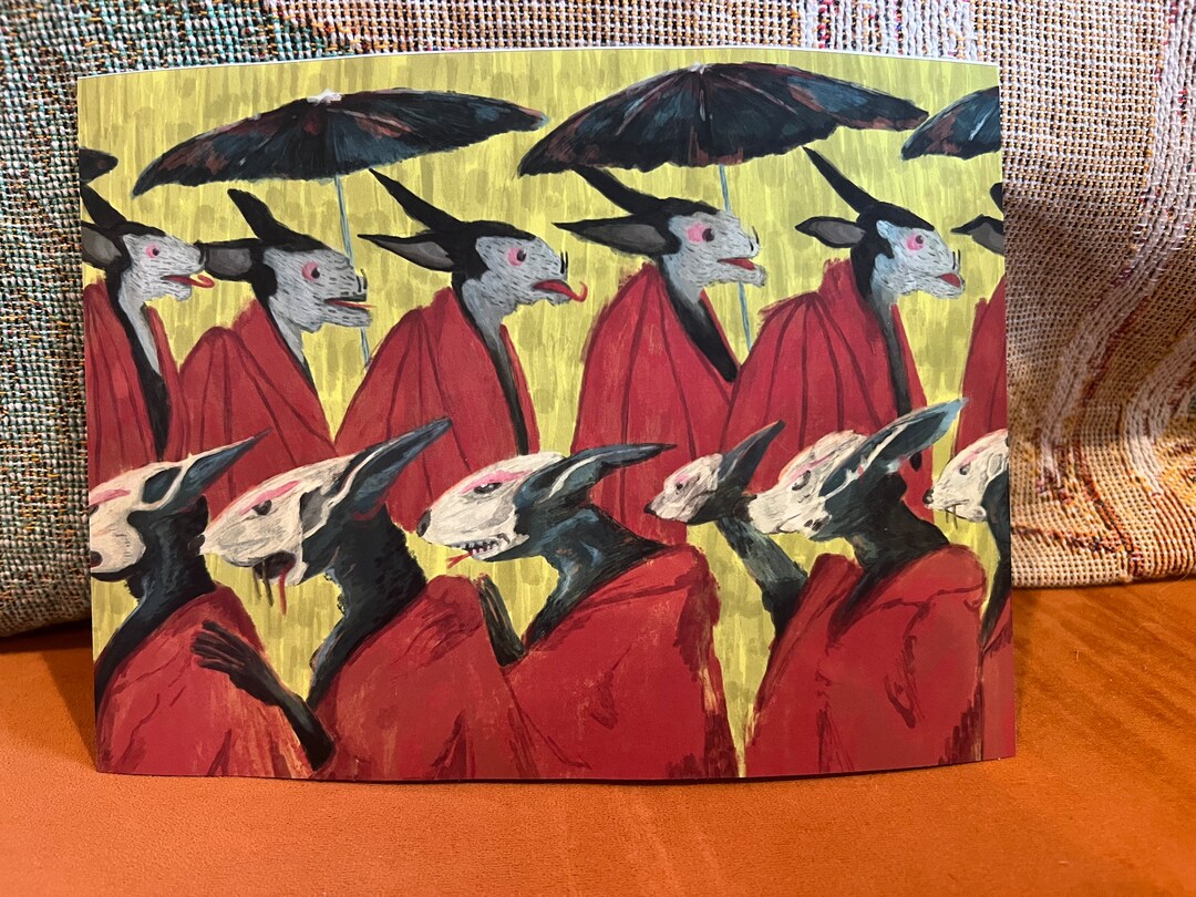 Bat Parade Print - Etsy