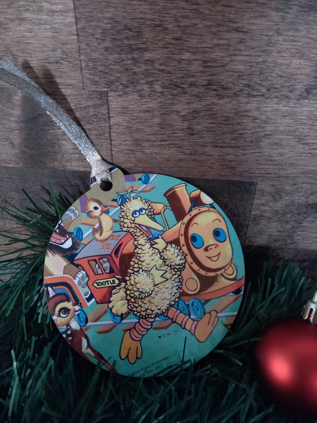 Upcycled Christmas Ornament Little Golden Book - Etsy