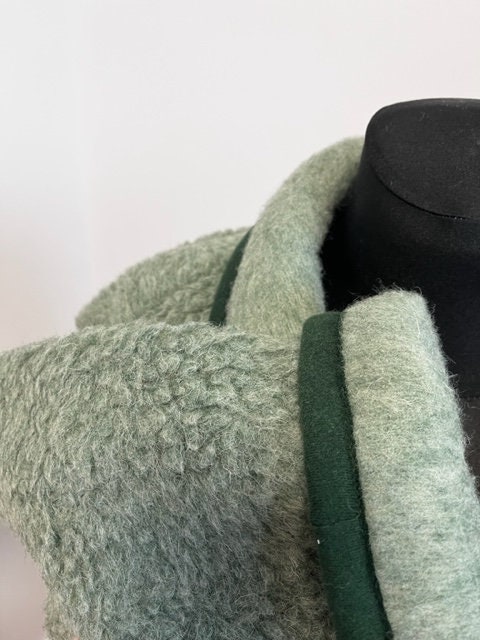 Wool Robe/ Unisex Soft Merino Wool Robe / Merino Wool Morning Dress ...