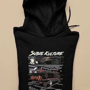 Custom Black Subie Kulture Legacy Sweatshirt - Etsy