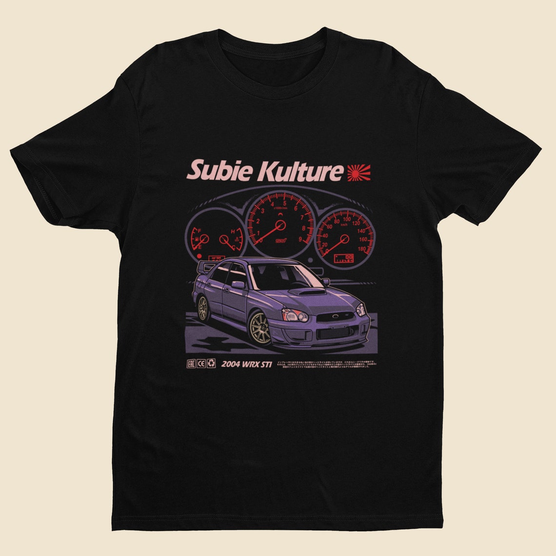 Custom Subie Kulture WRX/STI Graphic T-shirt - Etsy