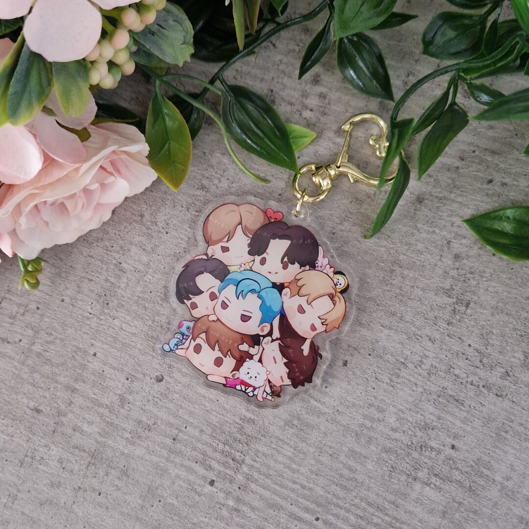 BTS / BT21 Keychain - Etsy