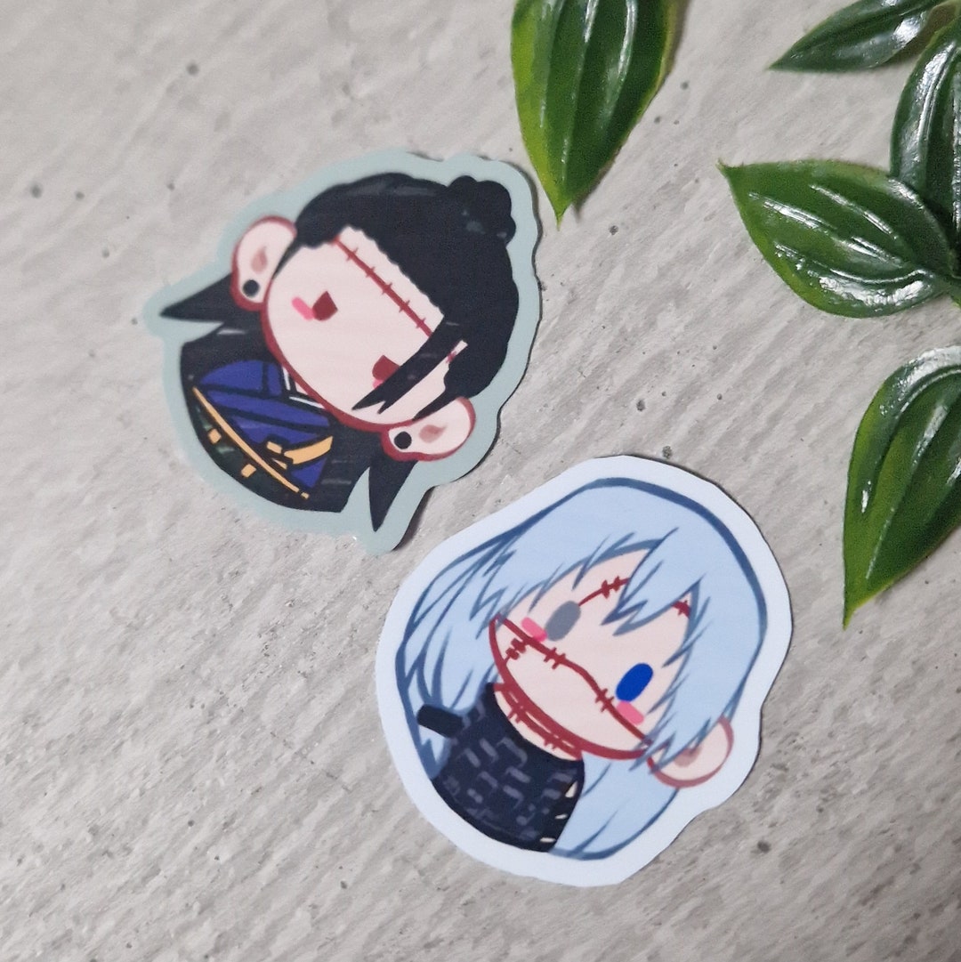 Jujutsu Kaisen Stickers Kenjaku, Mahito Simple Collection - Etsy
